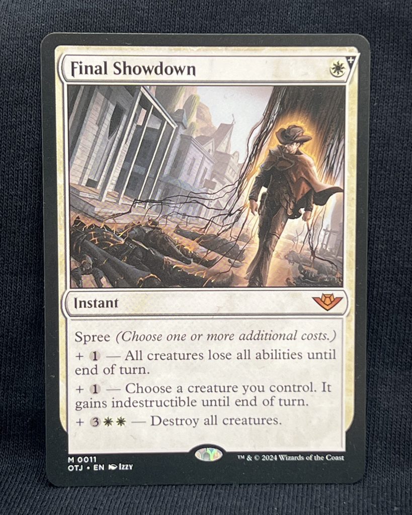 Final Showdown - MTG Proxy Outlaws of Thunder Junction - Proxy King