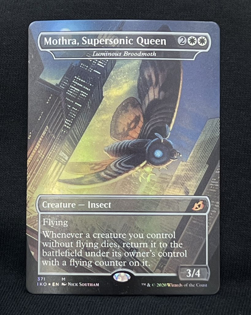 Mothra, Supersonic Queen (FOIL) - MTG Proxy Luminous Broodmoth - Ikoria ...