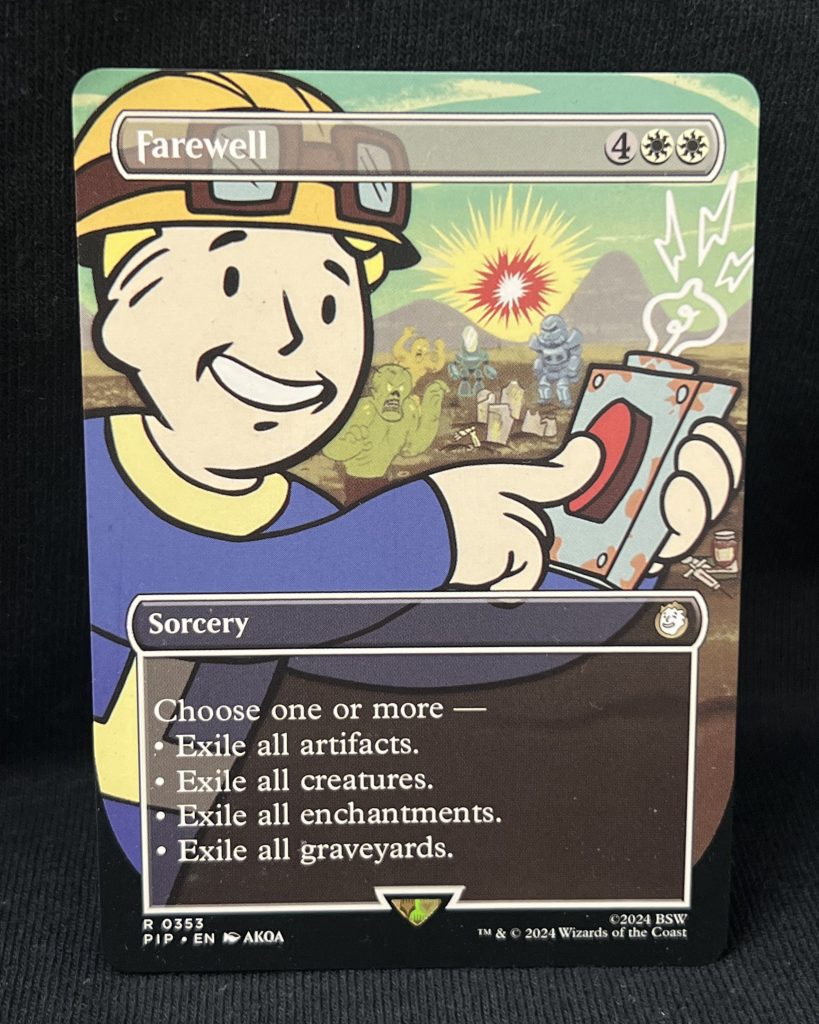 Farewell (Borderless) - MTG Proxy Universes Beyond: Fallout - Proxy King