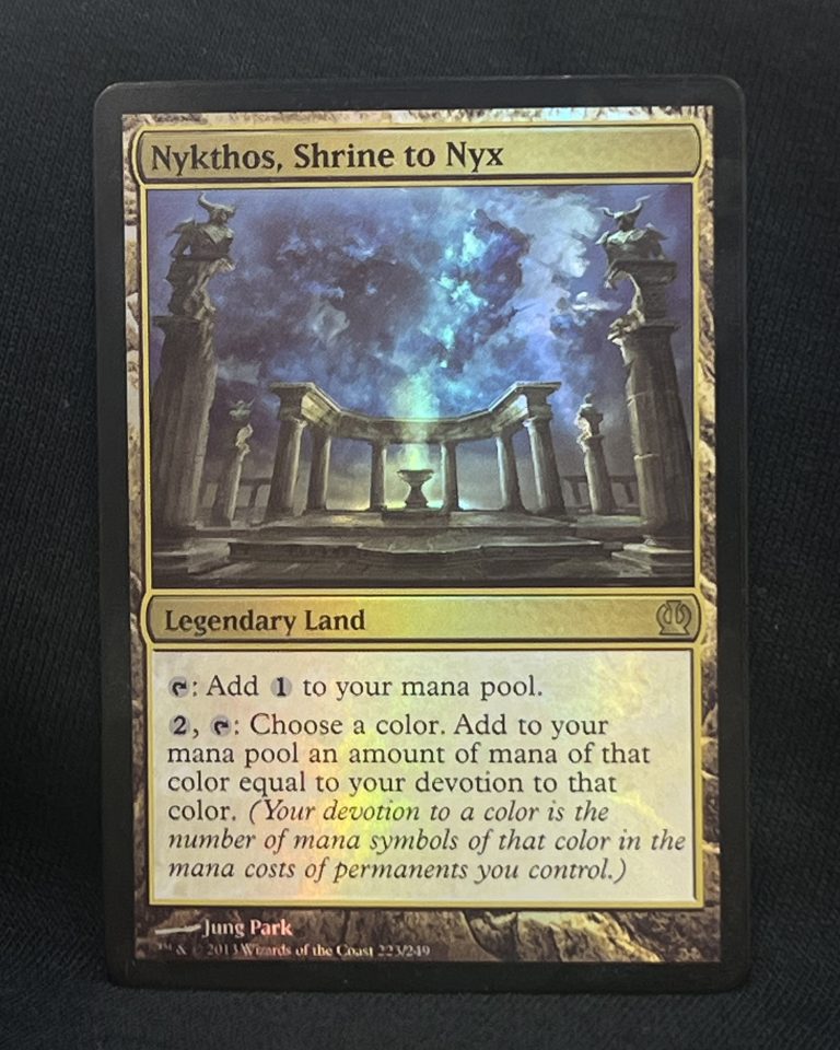 Nykthos, Shrine to Nyx (FOIL) - MTG Proxy Theros - Proxy King