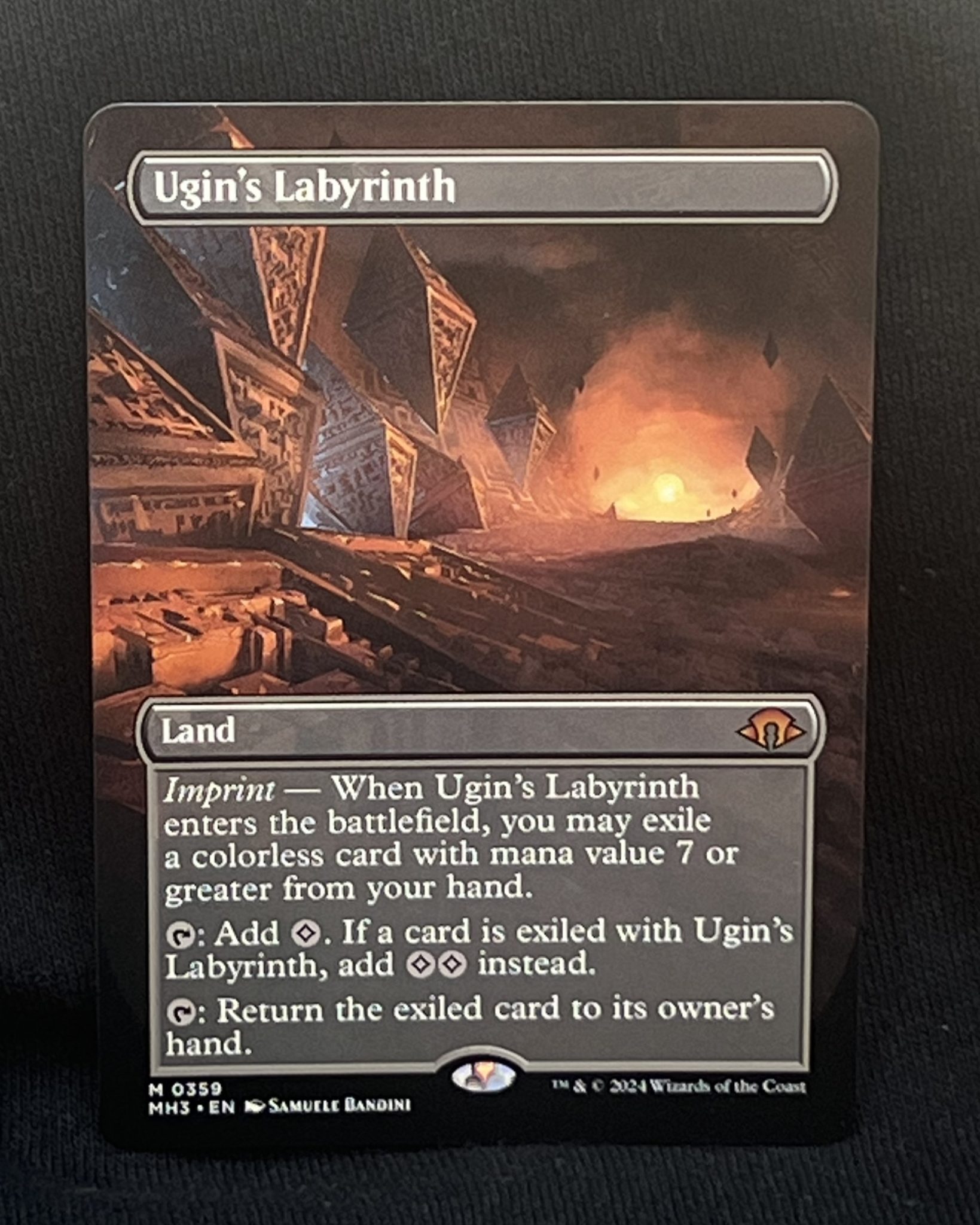 Ugin's Labyrinth (Borderless) - MTG Proxy Modern Horizons 3 - Proxy King