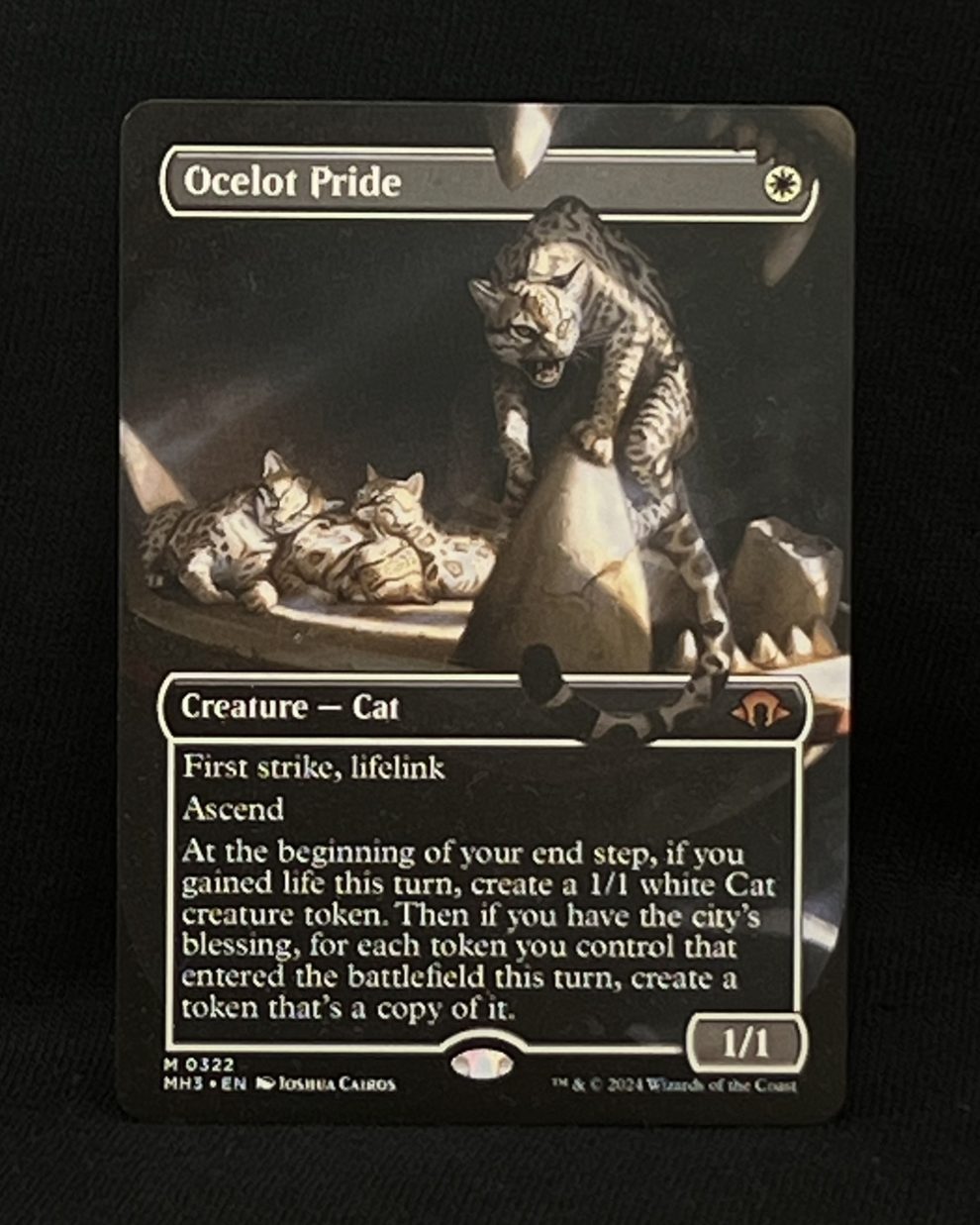 Ocelot Pride (Borderless) - MTG Proxy Modern Horizons 3 - Proxy King