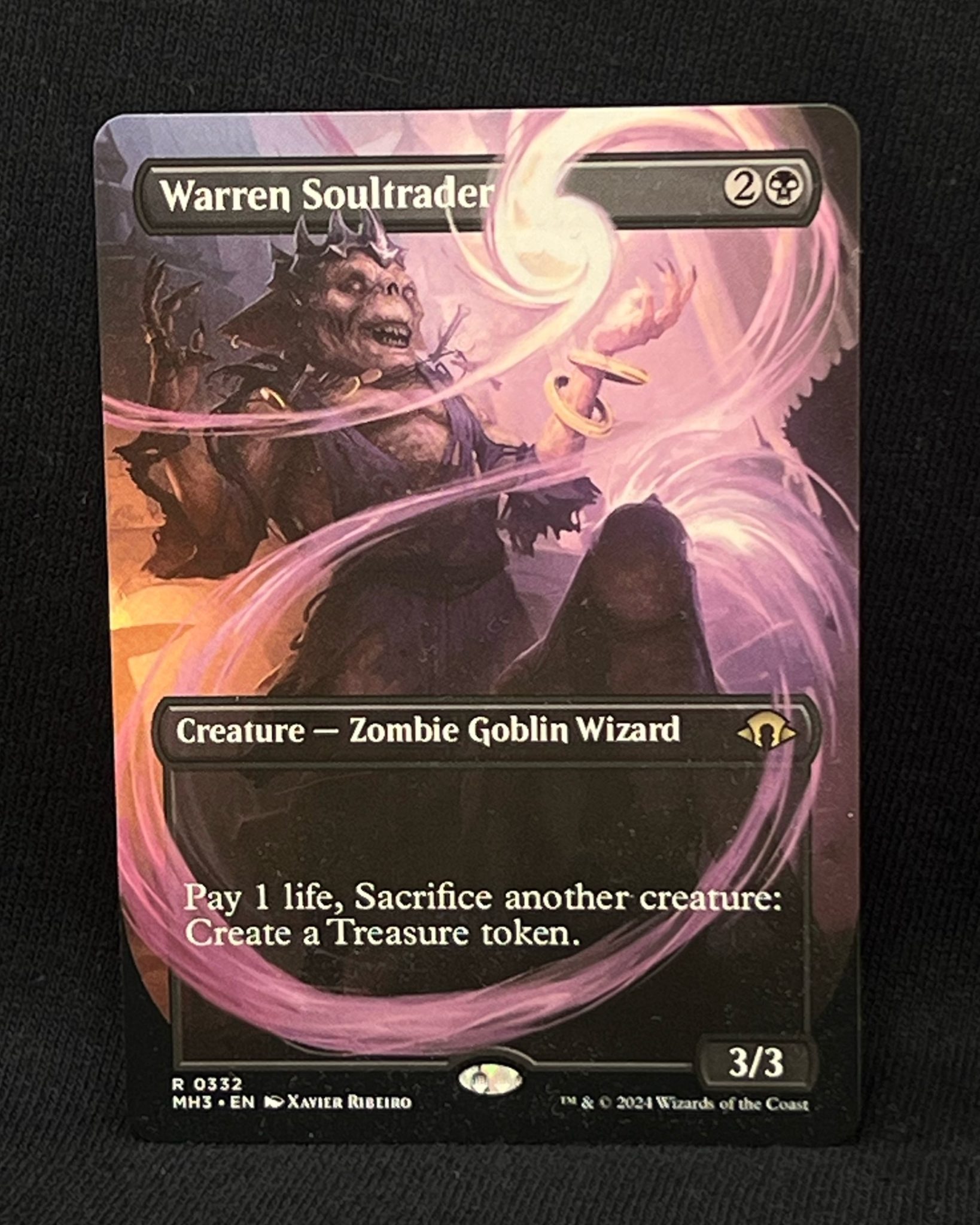Warren Soultrader (Borderless) - MTG Proxy Modern Horizons 3 - Proxy King