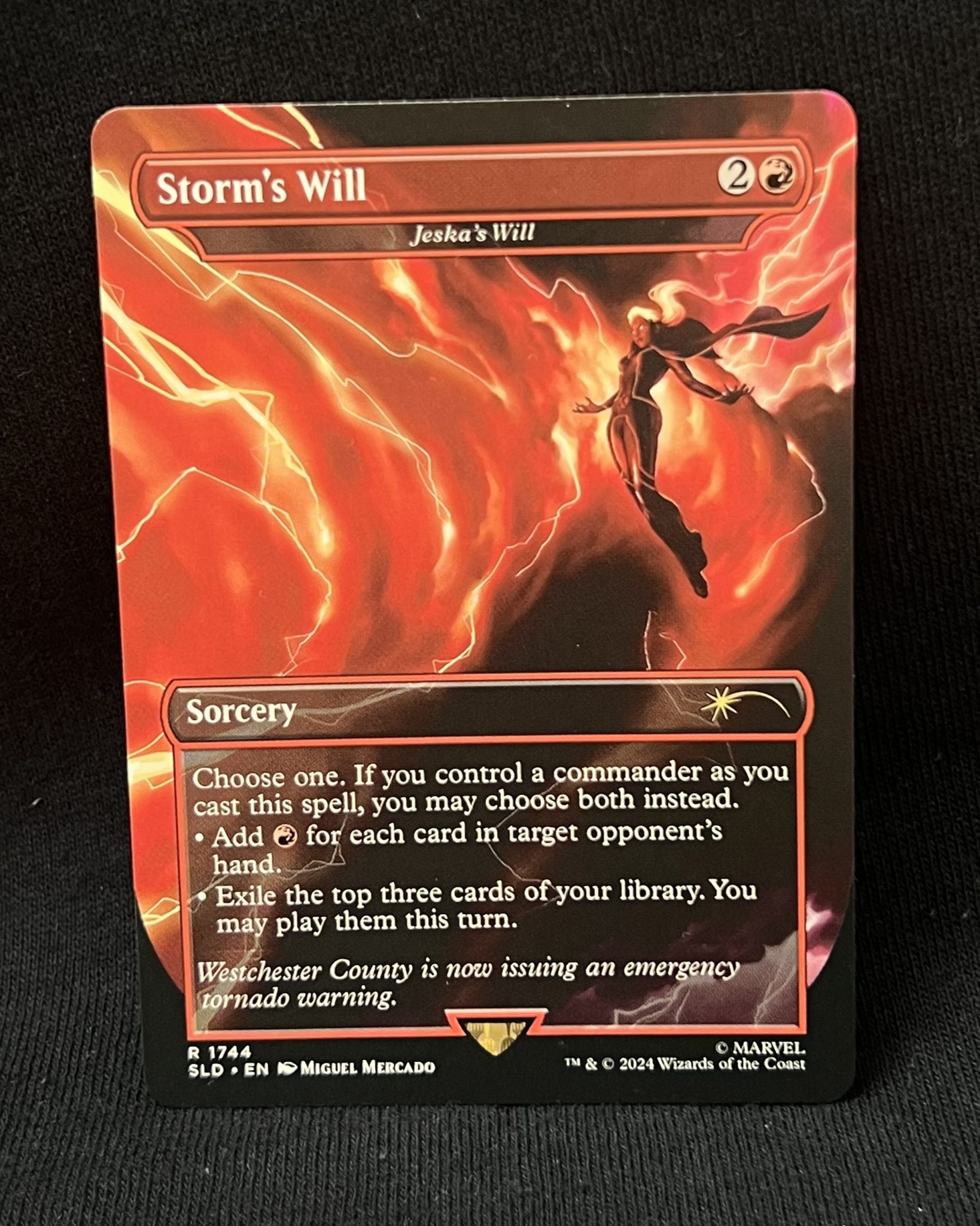 Storm's Will - Jeska's Will - MTG Proxy Marvel SLD - Proxy King