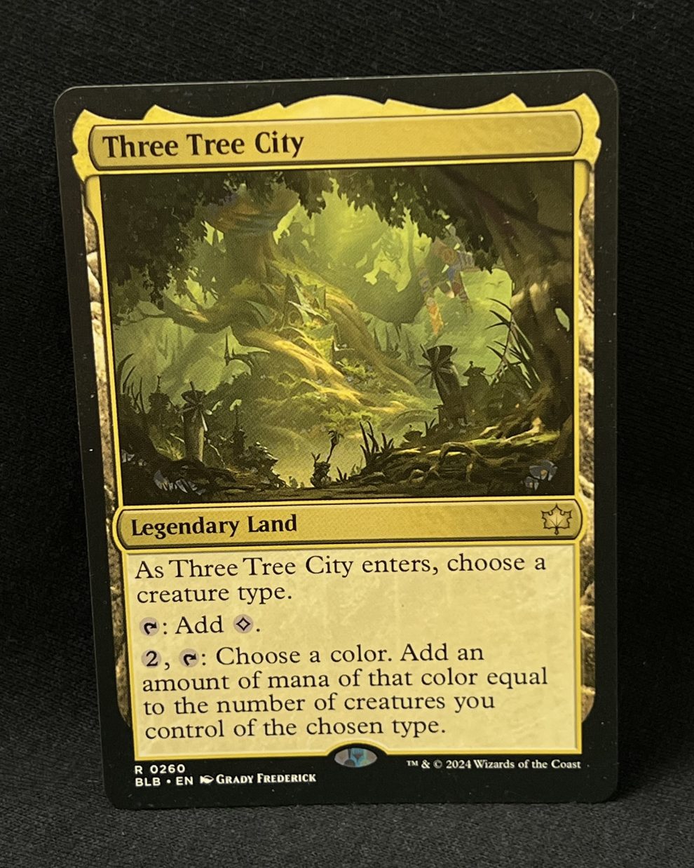 Three Tree City - MTG Proxy Bloomburrow - Proxy King