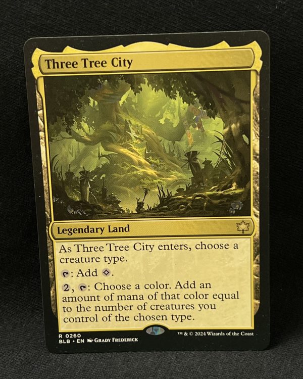 Three Tree City - MTG Proxy Bloomburrow - Proxy King