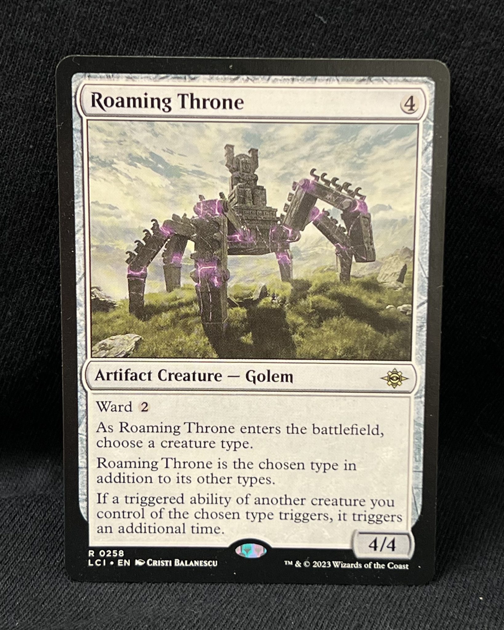 Roaming Throne - MTG Proxy The Lost Caverns of Ixalan - Proxy King