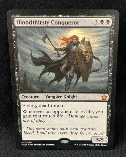 Bloodthirsty Conqueror - MTG Proxy Foundations - Proxy King