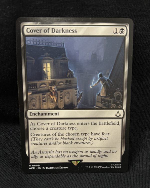 Cover of Darkness - MTG Proxy Universes Beyond: Assassin's Creed ...