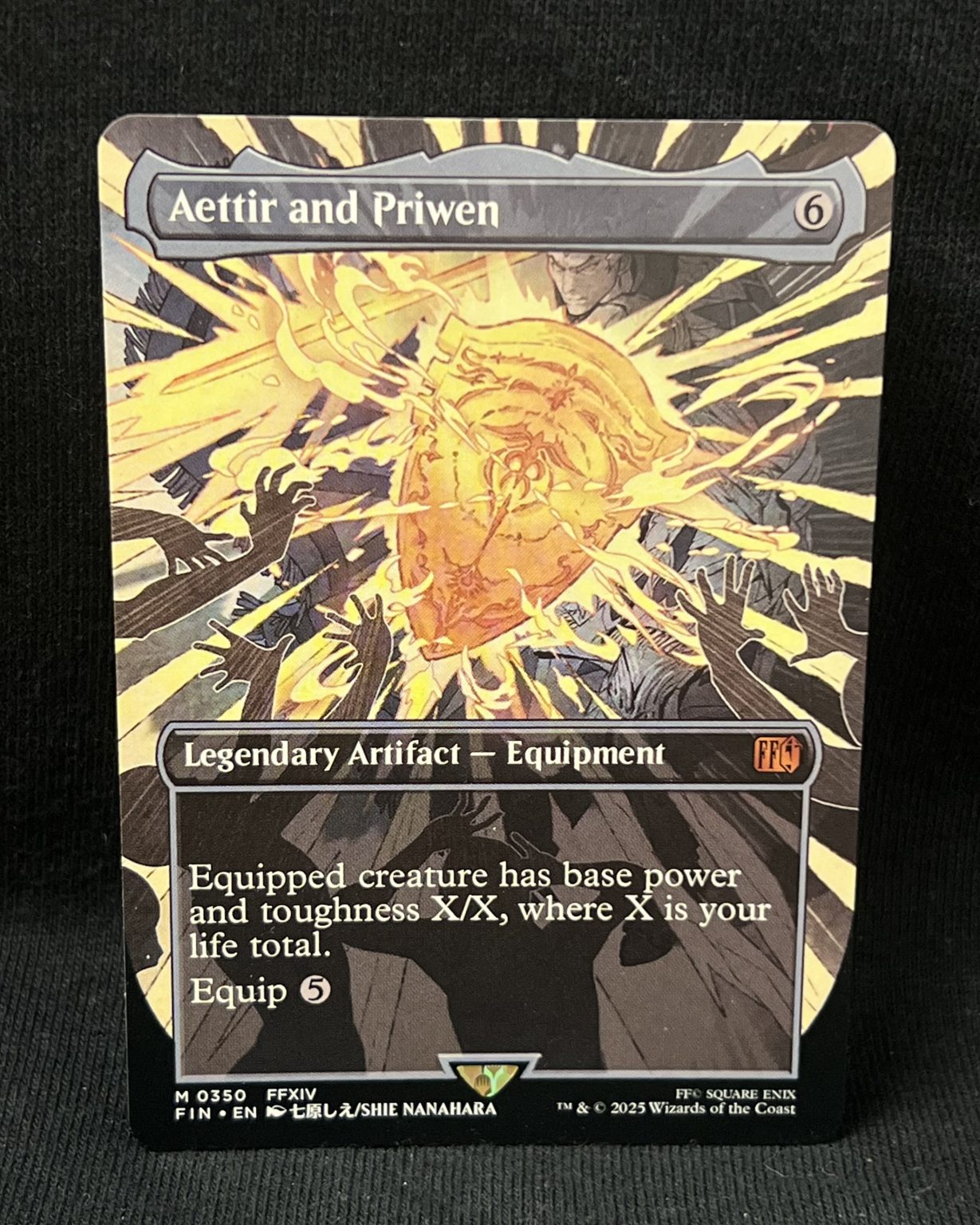 Aettir and Priwen (Borderless) - MTG Proxy FINAL FANTASY - Proxy King