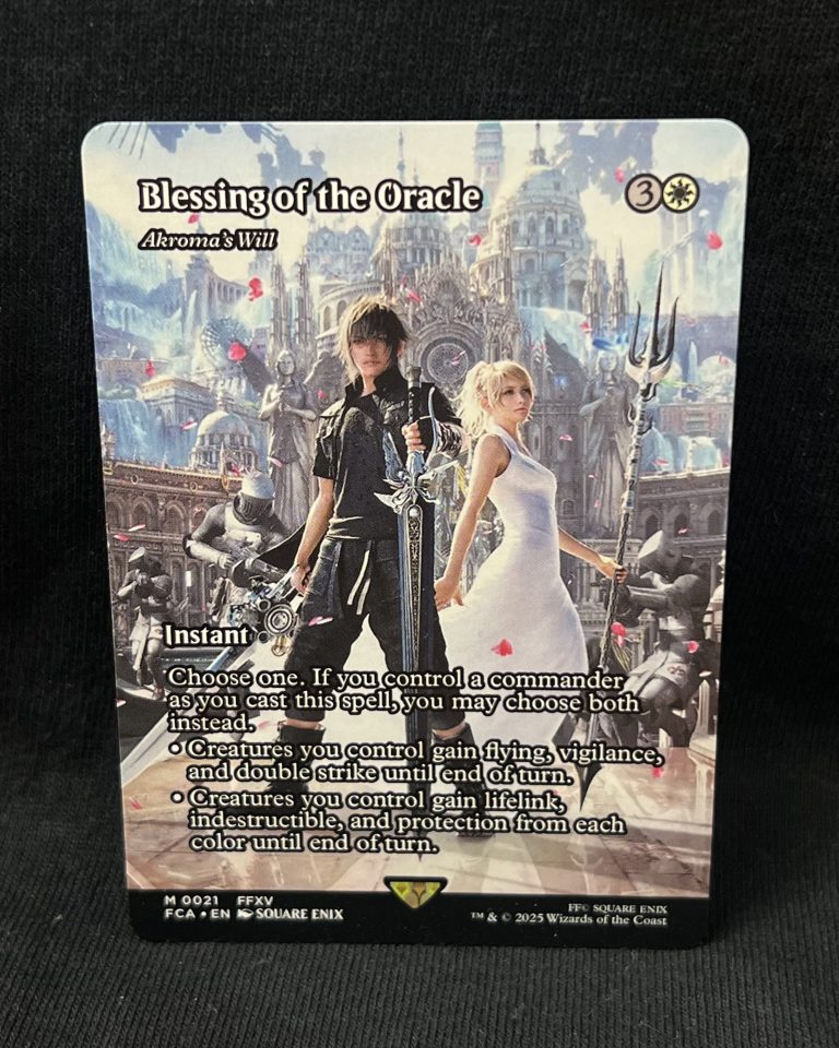 Blessing of the Oracle - MTG Proxy Akroma's Will (Showcase) - FINAL ...