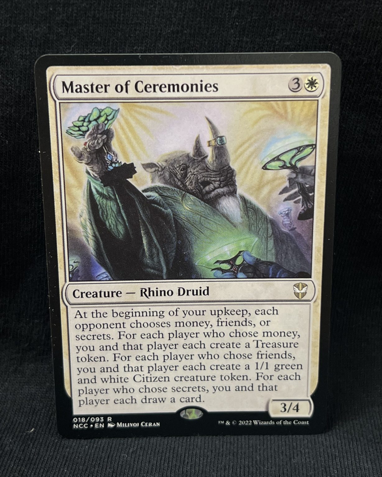 Master of Ceremonies - MTG Proxy Commander: Streets of New Capenna - Proxy King
