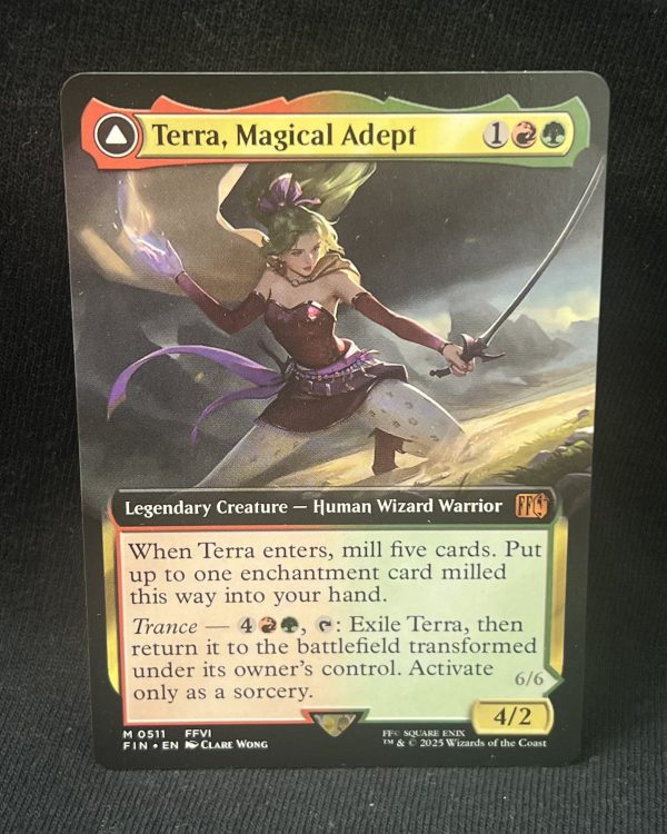 Terra, Magical Adept (Extended Art) - MTG Proxy FINAL FANTASY - Proxy ...