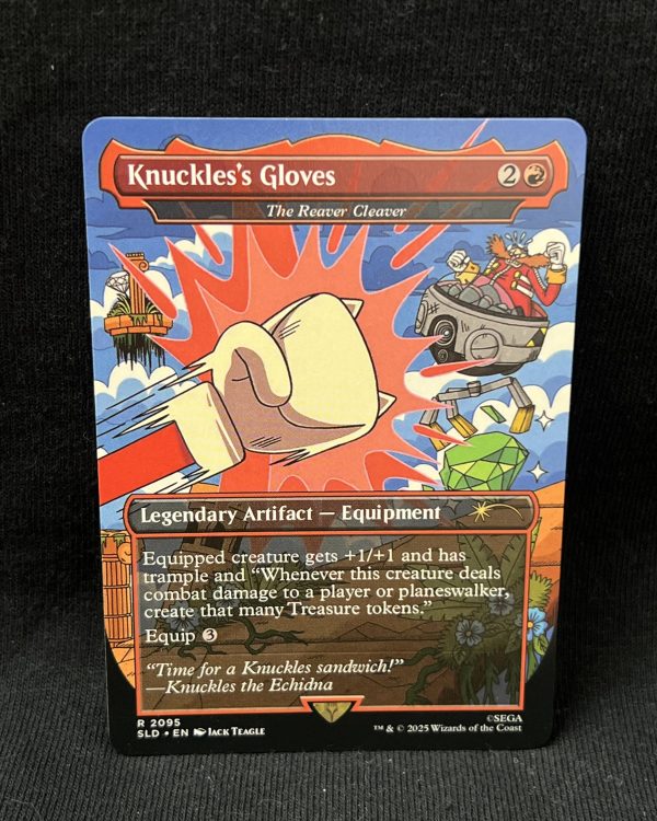 Knuckles's Gloves - The Reaver Cleaver - MTG Proxy Secret Lair Drop ...