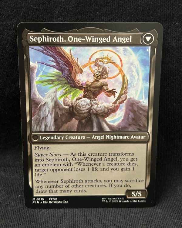 Sephiroth, Fabled SOLDIER - MTG Proxy FINAL FANTASY - Proxy King