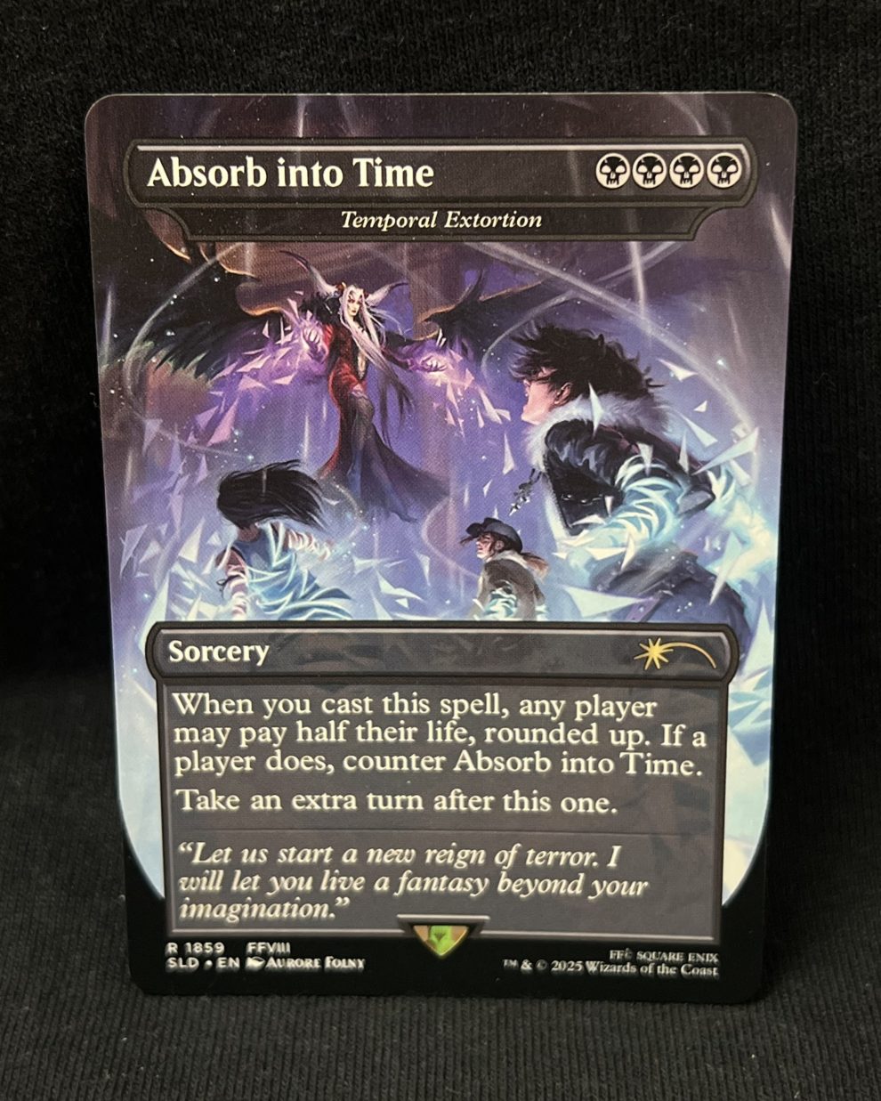 Absorb into Time - Temporal Extortion - MTG Proxy SLD - Proxy King