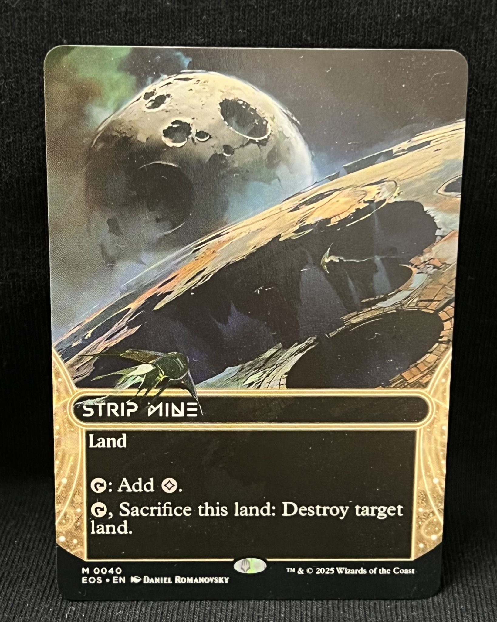 Strip Mine (0040) (Borderless) - MTG Proxy Edge of Eternities: Stellar ...