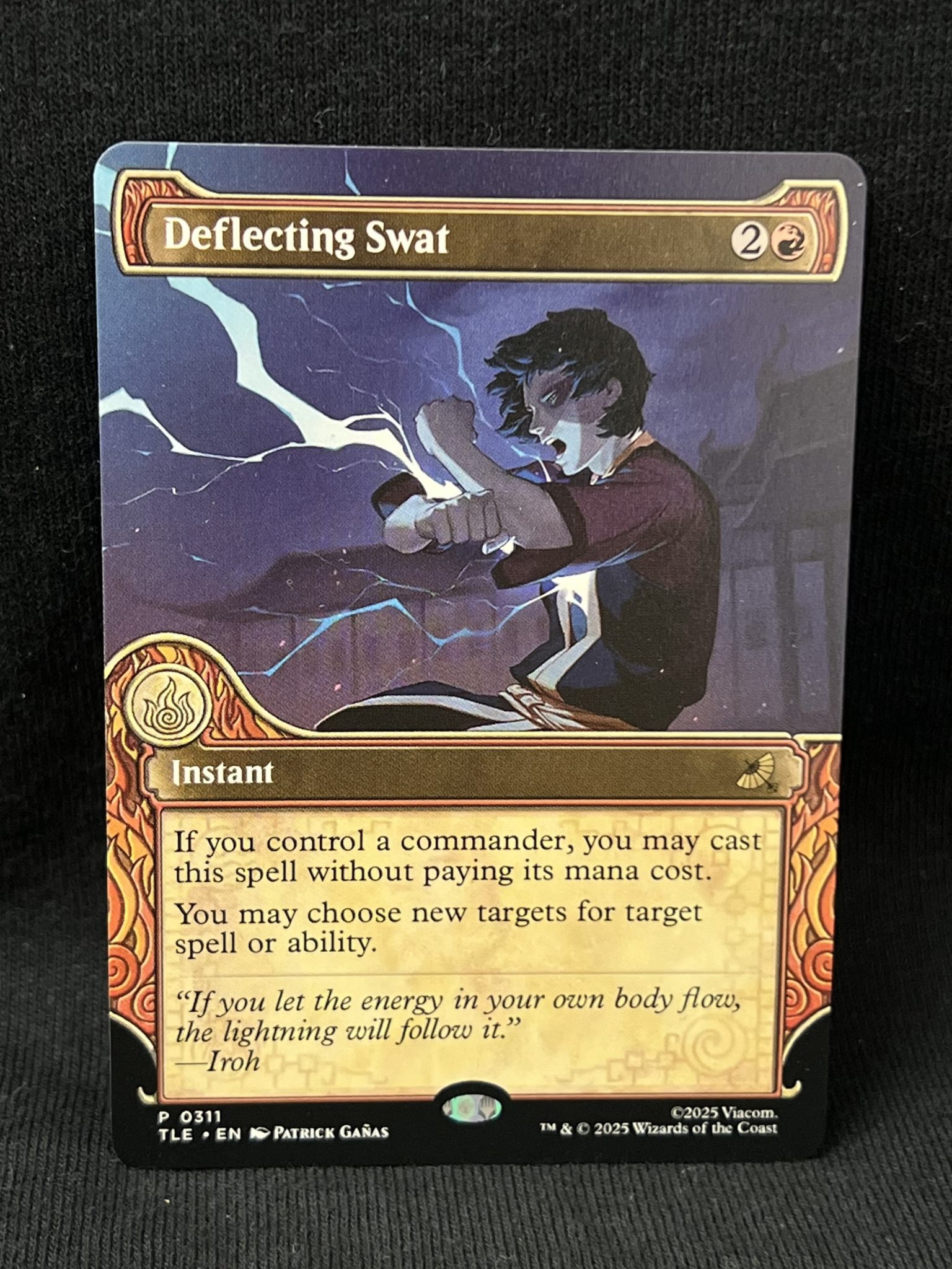 Deflecting Swat (Showcase) - MTG Proxy Avatar: The Last Airbender ...