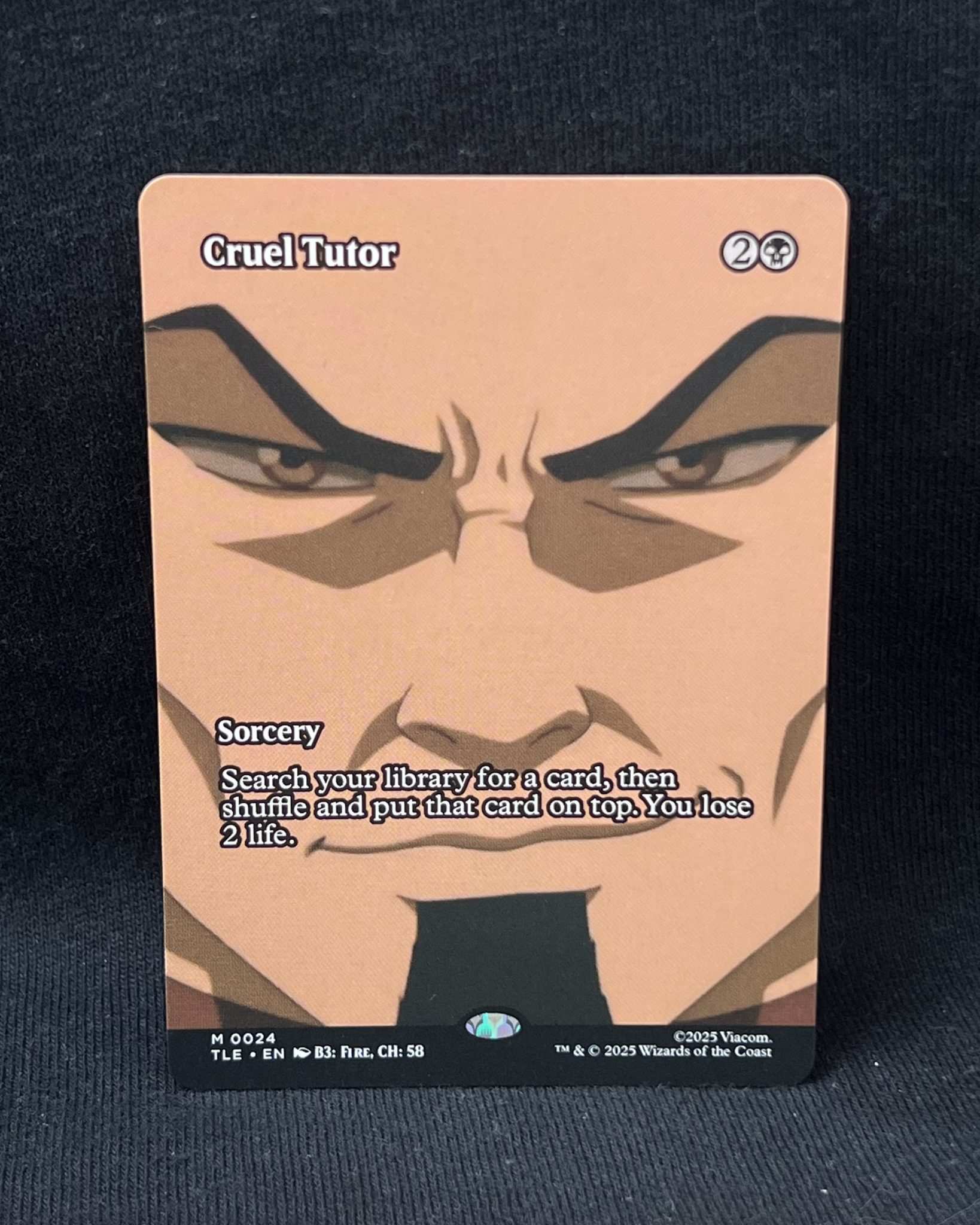 Cruel Tutor (Borderless) - MTG Proxy Avatar: The Last Airbender ...