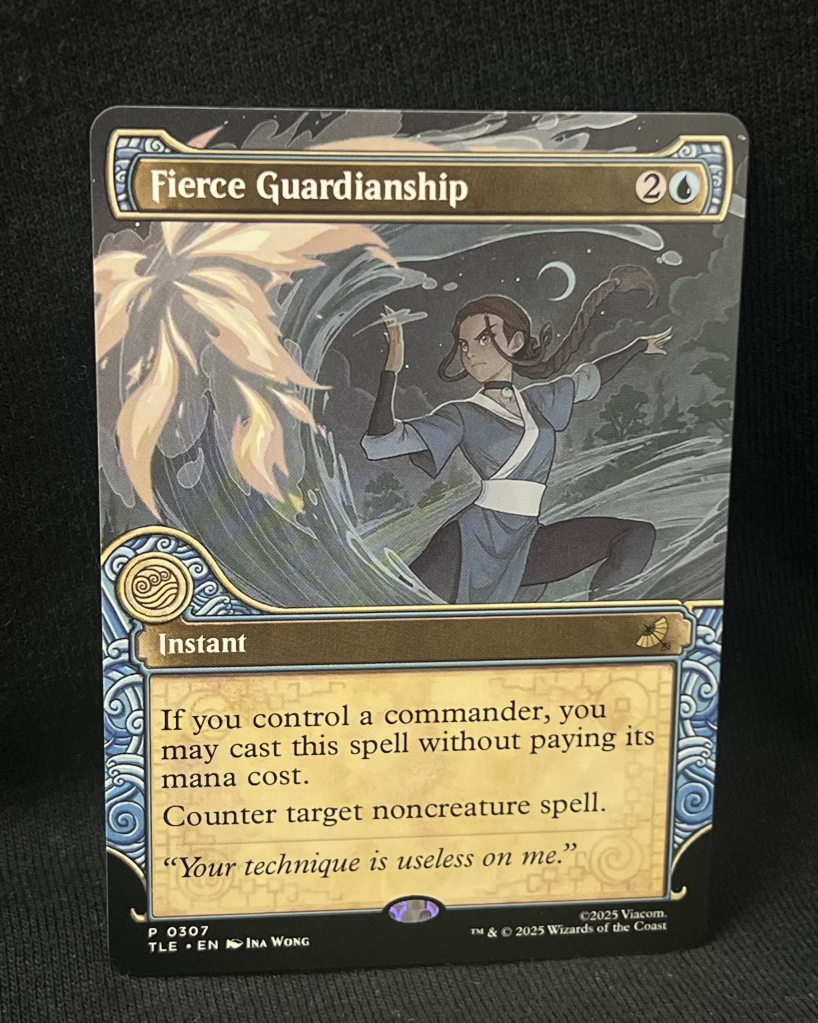 Fierce Guardianship (Showcase) - MTG Proxy Avatar: The Last Airbender ...