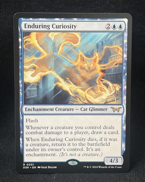 Enduring Curiosity - MTG Proxy Duskmourn: House of Horror - Proxy King