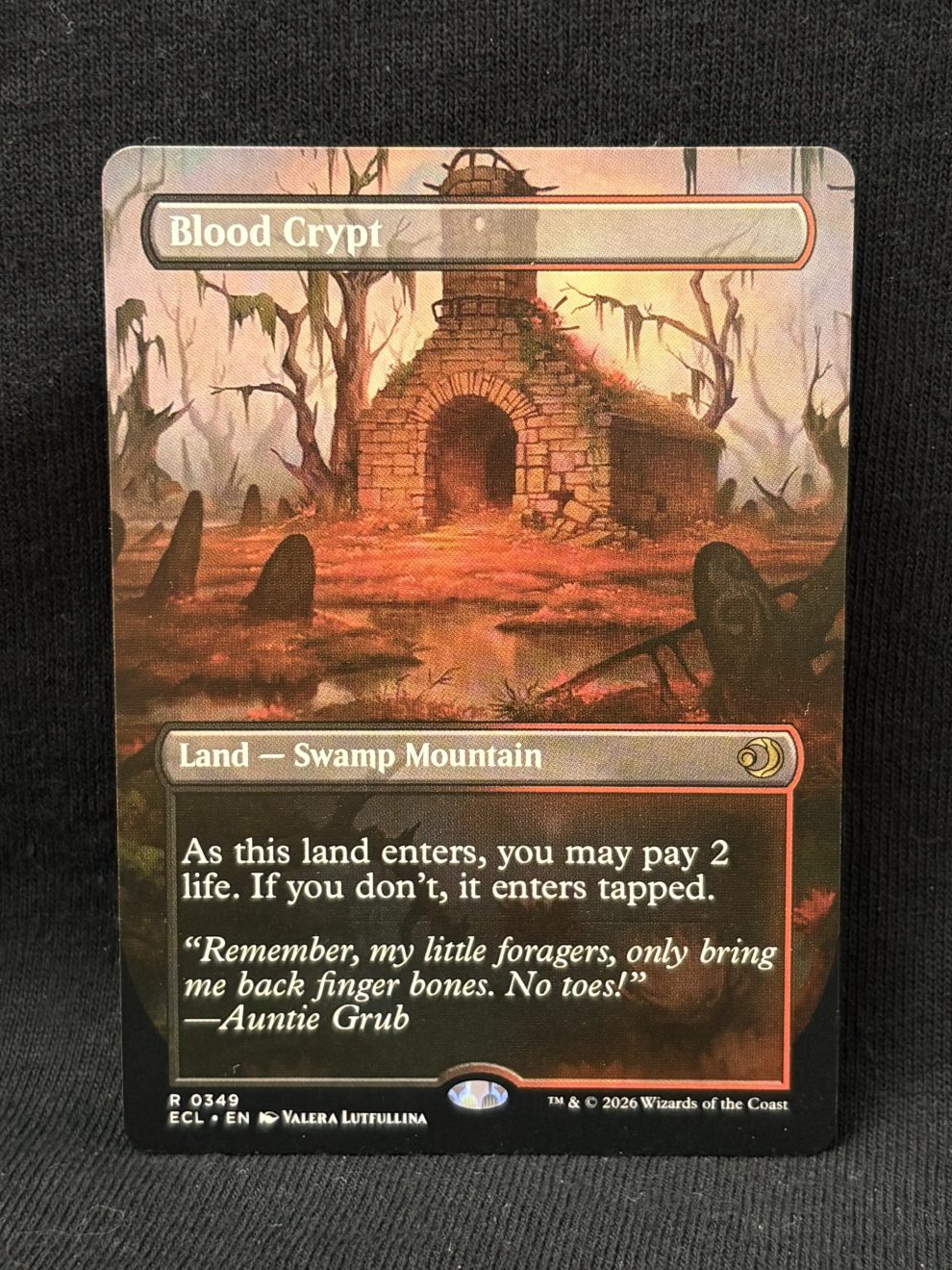 Blood Crypt (Borderless) - MTG Proxy Lorwyn Eclipsed - Proxy King